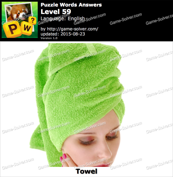 Puzzle Words Level 59 • Game Solver