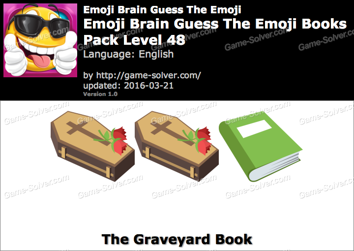 Emoji Brain Guess The Emoji Books Pack Level 48 Answers • Game Solver