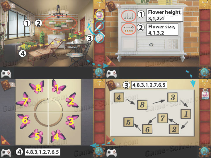 Escape Room: Apartment 9 Level 7 • Game Solver