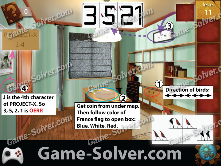 Escape Room: Apartment 12 Level 11 • Game Solver