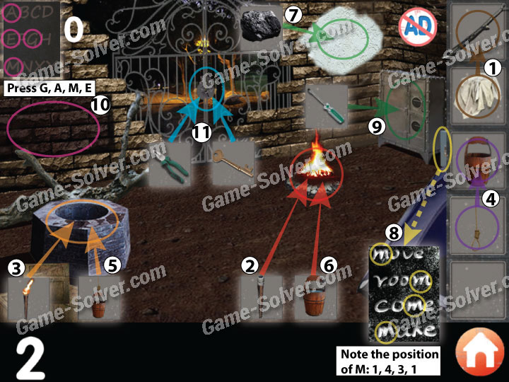 Escape Room: Apartment 7 Level 2 • Game Solver