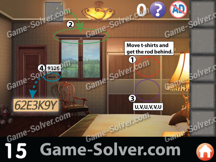 Escape Room: Apartment 8 Level 15 • Game Solver