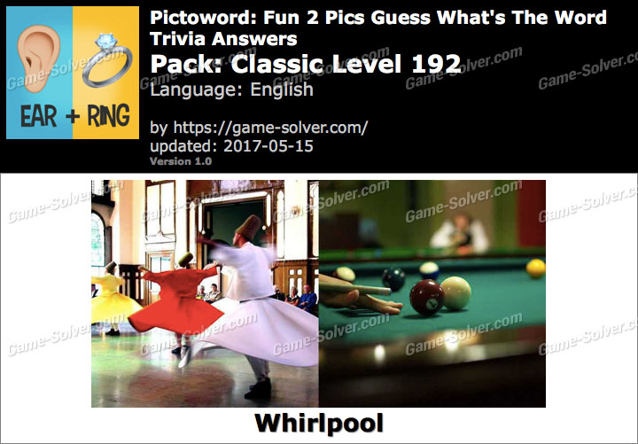 Pictoword Fun 2 Pics Classic Level 192 Answers • Game Solver