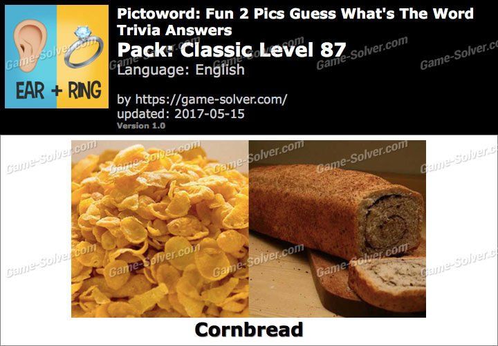 Pictoword Fun 2 Pics Classic Level 87 Answers • Game Solver