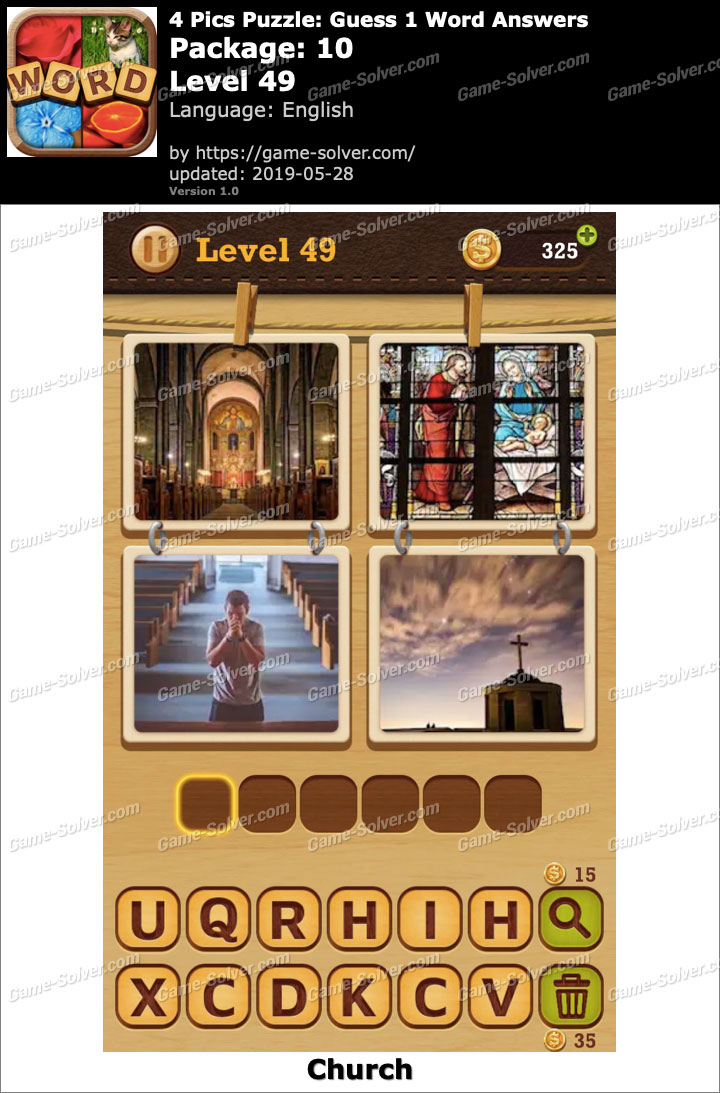 4 Pics Puzzle Guess 1 Word Package 10 Level 49 Answers • Game Solver