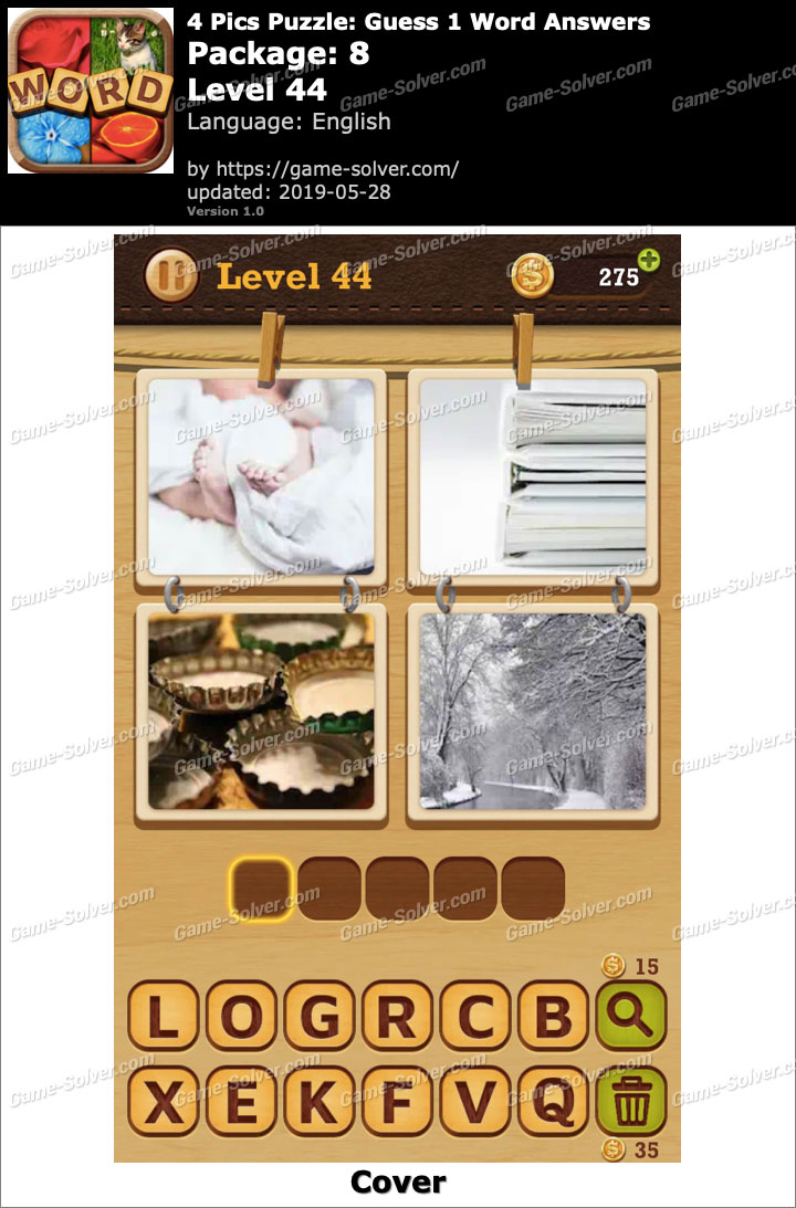 4 Pics Puzzle Guess 1 Word Package 8 Level 44 Answers • Game Solver