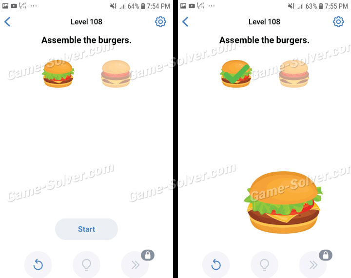 Easy Game Level 108 Assemble The Burgers Game Solver easy-game-level-108-assemble-the-burgers-game-solver