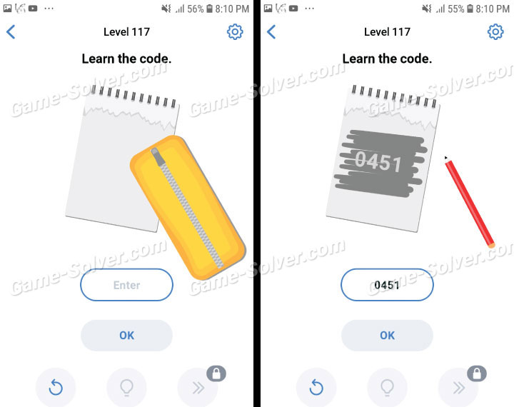 Easy Game Level 117 Learn the code • Game Solver
