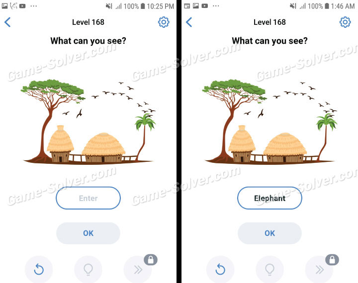 Easy Game Level 168 What can you see? • Game Solver