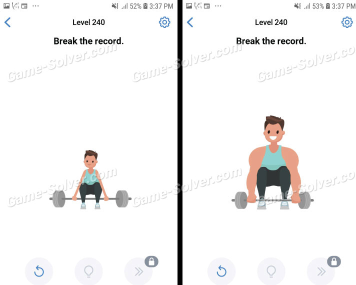 Easy Game Level 240 Break the record • Game Solver