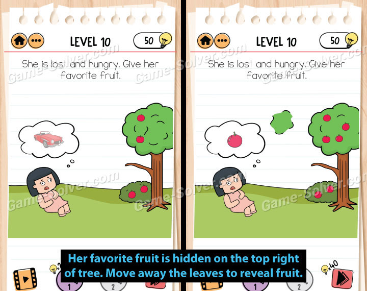 Brain Test 2 Bad Luck Betty Level 10 Answers • Game Solver