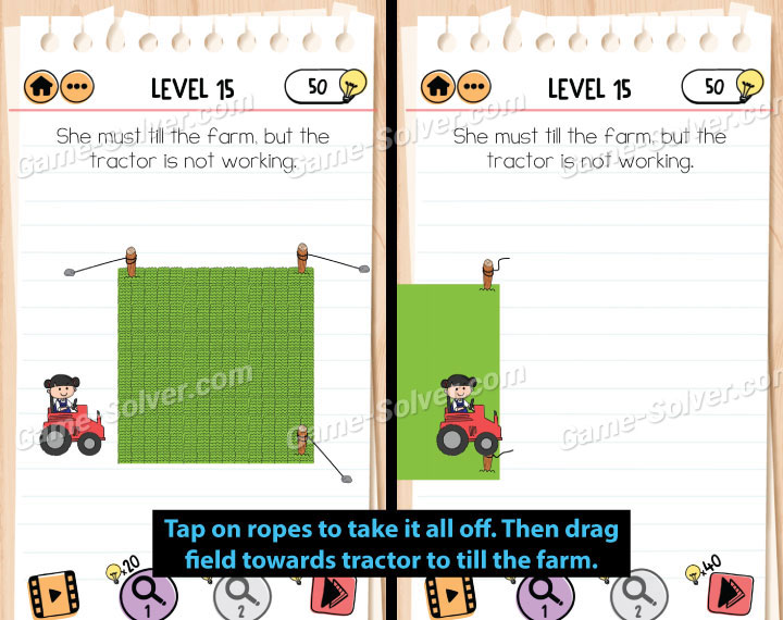 Brain Test 2 Emilys Farm Level 15 Answers • Game Solver