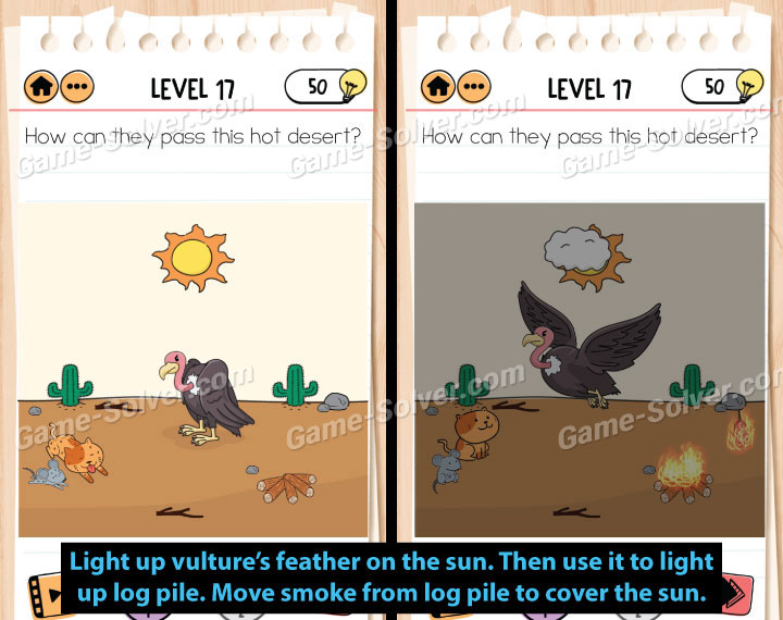 Brain Test 2 Toms Adventure Level 17 Answers • Game Solver